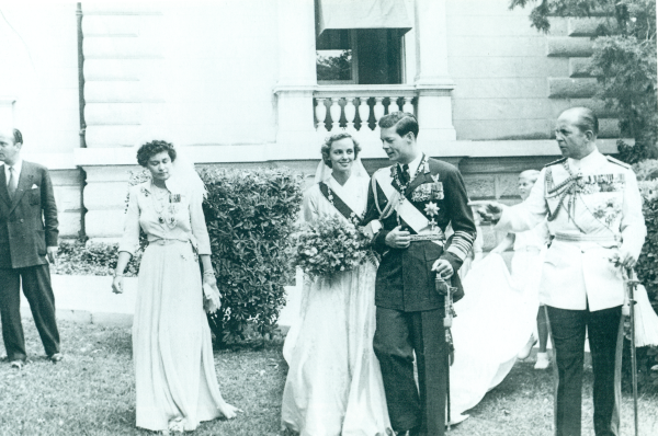 10 Ιουνίου 1948: Τέλεση των γάμων του βασιλιά Μιχαήλ της Ρουμανίας στην ...