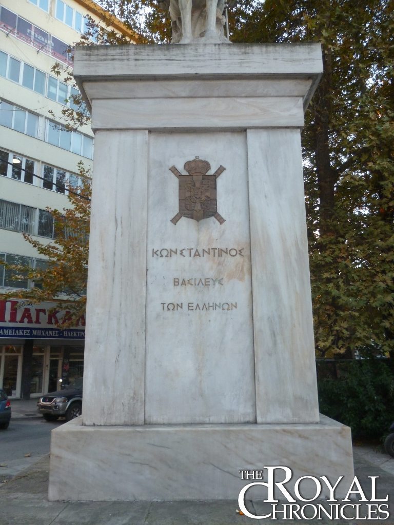 Ο έφιππος ανδριάντας του βασιλιά Κωνσταντίνου Α′ στην Θεσσαλονίκη ‹ The ...